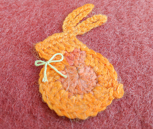 Ravelry: Bunny Applique pattern by Iris F.