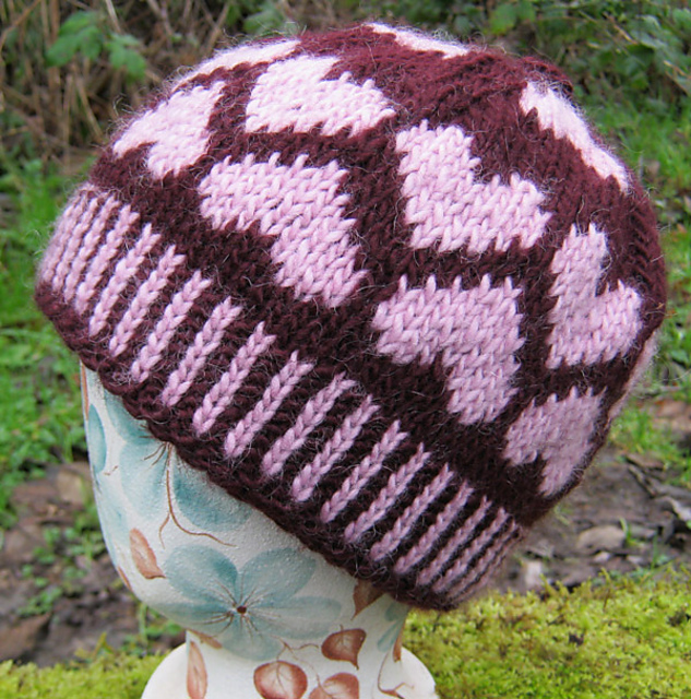 Ravelry: Heart Hat pattern by Jane Irish Nelson