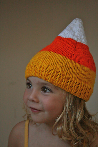Ravelry: Candy Corn Hat pattern by Sarah Sagaser