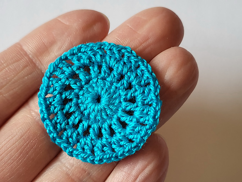 Ravelry: Simple round motif pattern by Lyubov Shakhimardanova