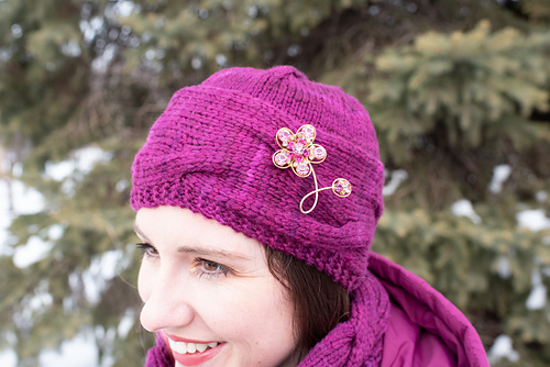 Ravelry: Chelsea Chunky Cabled Hat pattern by Cori Eichelberger