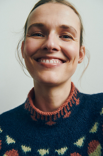 Ravelry: Gunta Sweater pattern by Helga Isager
