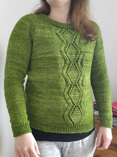 Ravelry: Rhombus Sweater pattern by SuviKnits