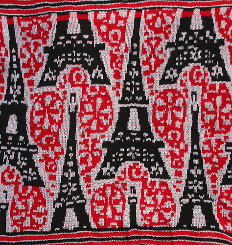 Ravelry: ItMakesYouSmile's Eiffel Tower Graphic (img2track)