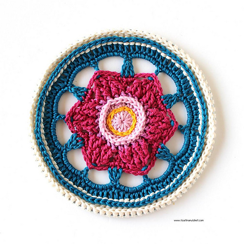 Ravelry: Enigma Mandalas pattern by Esther Dijkstra