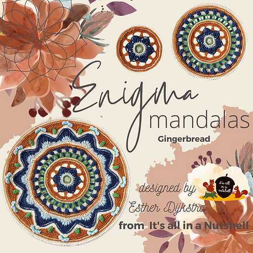 Ravelry: Enigma Mandalas pattern by Esther Dijkstra