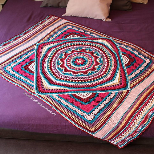 Ravelry: Enigma Blanket pattern by Esther Dijkstra
