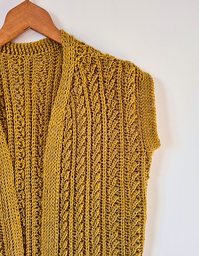 Ravelry: Goldenrod Waistcoat pattern by Anne ten Haaf