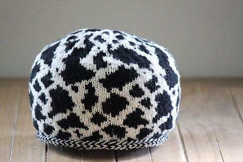 Ravelry: Cow Beanie #3 pattern by Donna Prentice