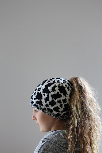 Ravelry: Cow Beanie #3 pattern by Donna Prentice