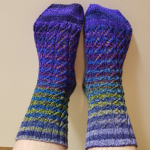 Ravelry: Twisted Rib Socks pattern by There She Knits