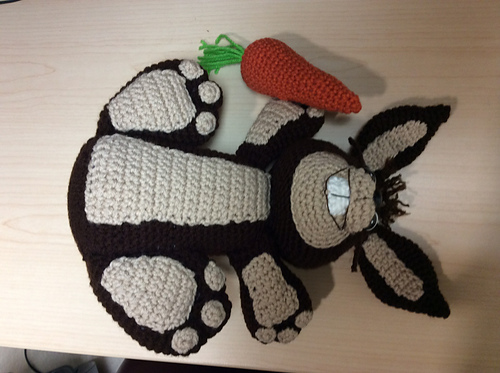 Ravelry: Buckleberry the Goofy Bunny pattern by Lisa Kingsley