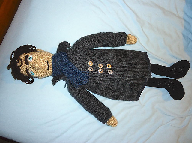 Ravelry: JBcrochetwizard's Khan/Sherlock/Cumberbatch doll