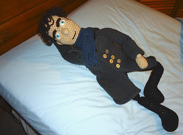 Ravelry: JBcrochetwizard's Khan/Sherlock/Cumberbatch doll