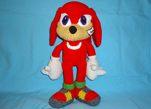 Ravelry: Knuckles amigurumi pattern by Jennie Faith