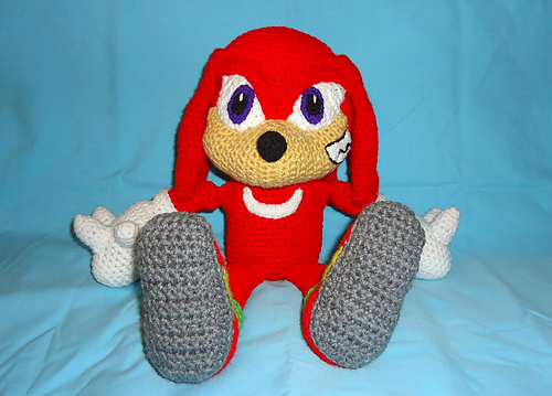 Ravelry: Knuckles amigurumi pattern by Jennie Faith