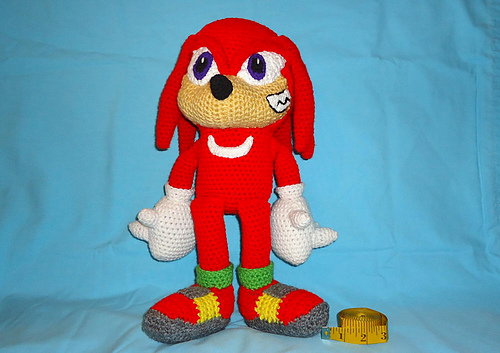 Ravelry: Knuckles amigurumi pattern by Jennie Faith