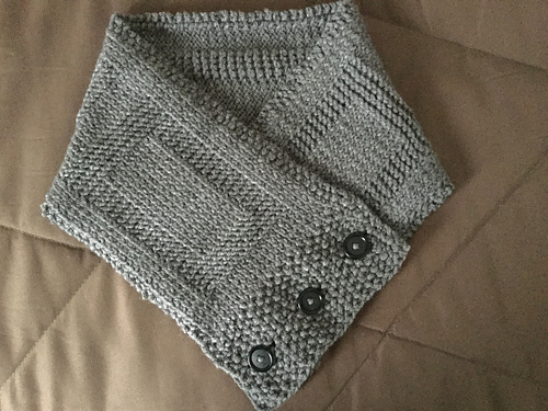 Ravelry: Brick Stone Cowl pattern by Jennie Faith