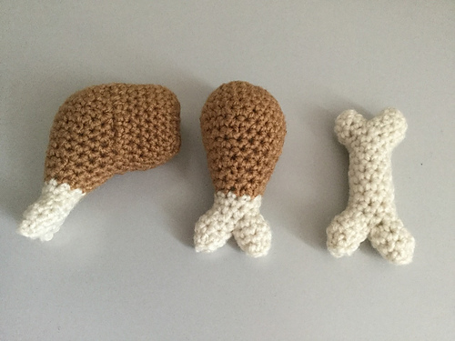 Ravelry: Chicken Leg Bucket set pattern by Jennie Faith