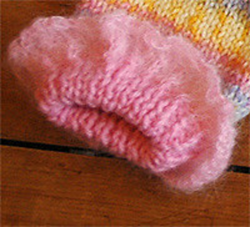 Ravelry: Jolee Pink Ruffle Sweater pattern by Erin Krantz