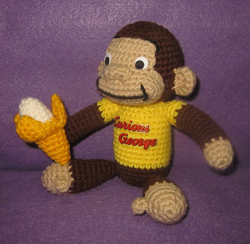 Ravelry: Curious George Monkey Amigurumi pattern by JNKrafts