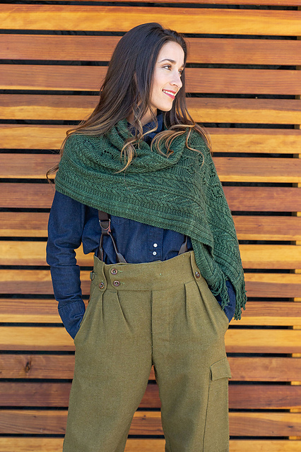 Ravelry: Wassailing Stole pattern by Courtney Spainhower