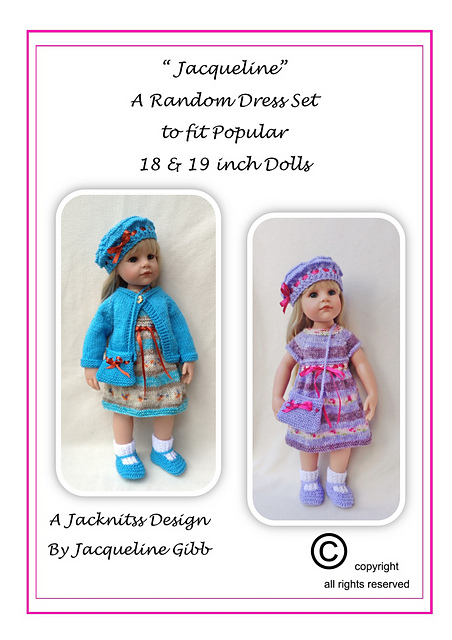 Ravelry: Random Dress Set pattern by Jacqueline Gibb