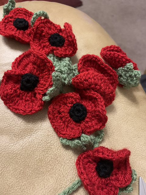 Ravelry: Poppy Appeal Poppies pattern by Yarn Obsessions by Debbie