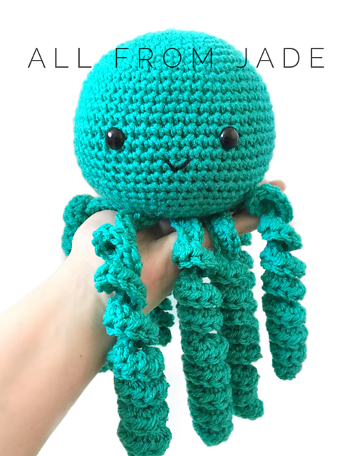 Ravelry: Smilling octopus pattern by Jade Gauthier-Boutin