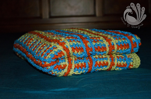 Ravelry: Lines and Ladders Blanket pattern by Jaime DeVries