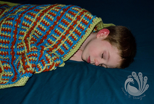 Ravelry: Lines and Ladders Blanket pattern by Jaime DeVries