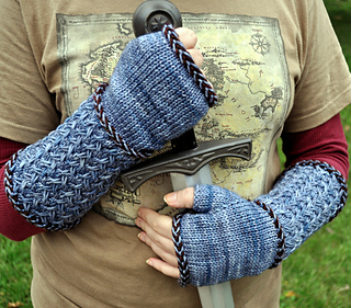 Ravelry: JaimeLouise's Battle Gauntlets