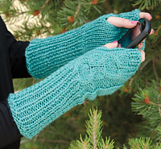 Ravelry: Cabled Wristers pattern by Cathy Payson
