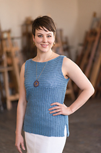 Ravelry: Rialto Ribbed Top pattern by Angelia Robinson