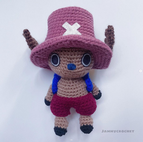 Ravelry: Tony Tony Chopper Pre Timeskip (One Piece) pattern by Amelia Kow