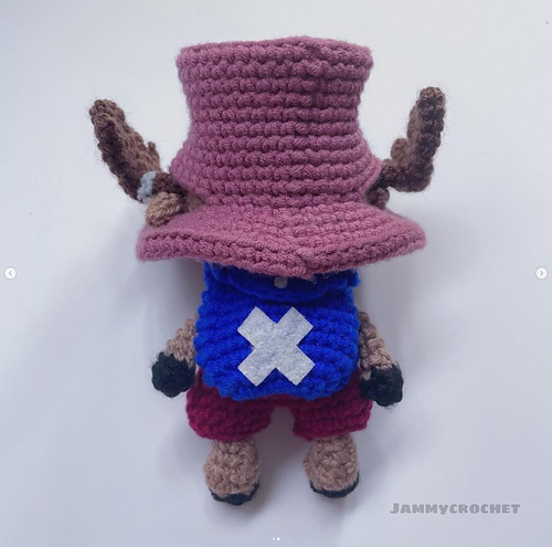 Ravelry: Tony Tony Chopper Pre Timeskip (One Piece) pattern by Amelia Kow