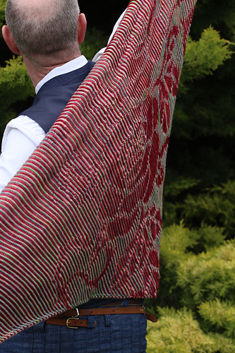 Ravelry: Rose Shadow Shawl pattern by Mark Jamieson