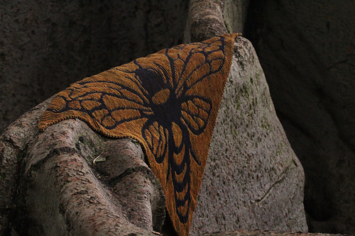 Ravelry: Bee Shadow Shawl pattern by Mark Jamieson