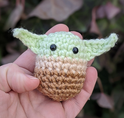Ravelry: Baby Yoda and Bassinet Toy pattern by Jana Whitley