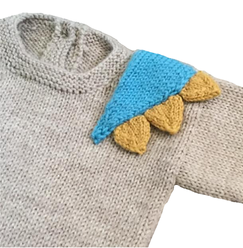 Ravelry: Snappy Dresser Crocodile Sweater pattern by Jane Burns