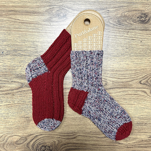 Ravelry: Simple Aran Socks pattern by Jane Ellison