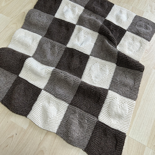 Ravelry: Love Heart Blanket pattern by Jane Ellison