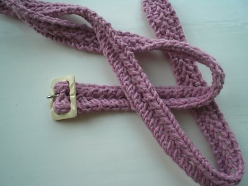 Ravelry: Knitted Lace Belt pattern by Anna Waites