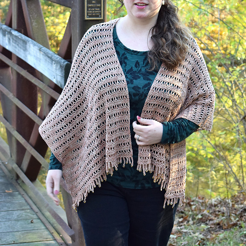 Ravelry: Harmonious Ruana Shawl pattern by Janet Pippin