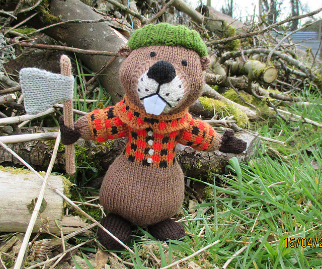 Ravelry: Lumberjack Beaver pattern by Alan Dart