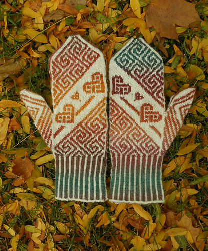 Ravelry: Celtic Inspired Mittens pattern by Janet Welsh Knits