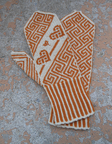 Ravelry: Celtic Inspired Mittens pattern by Janet Welsh Knits