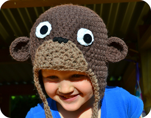 Ravelry: Cheeky little monkey hat pattern by Janette Williams