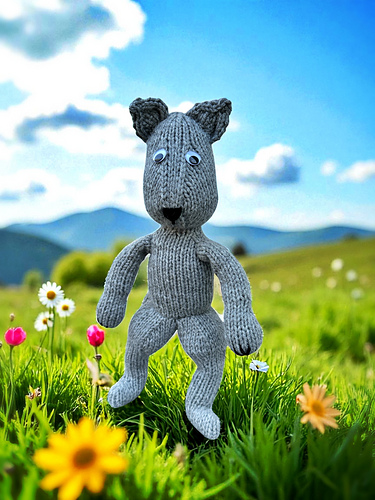 Ravelry: Cuddly Wolf Toy pattern by Janis Frank