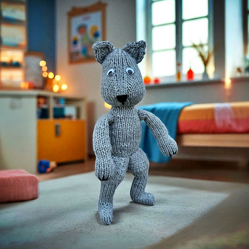 Ravelry: Cuddly Wolf Toy pattern by Janis Frank